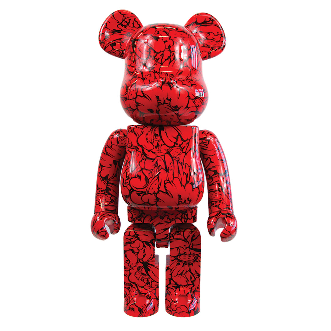 1000% Bearbrick Shun Sudo - Mr Scarlet - Medicom Toy