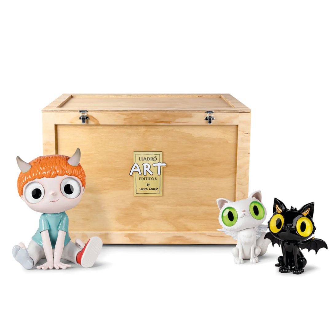 Little Devil Cat - Lladró sculpture - Porcelain