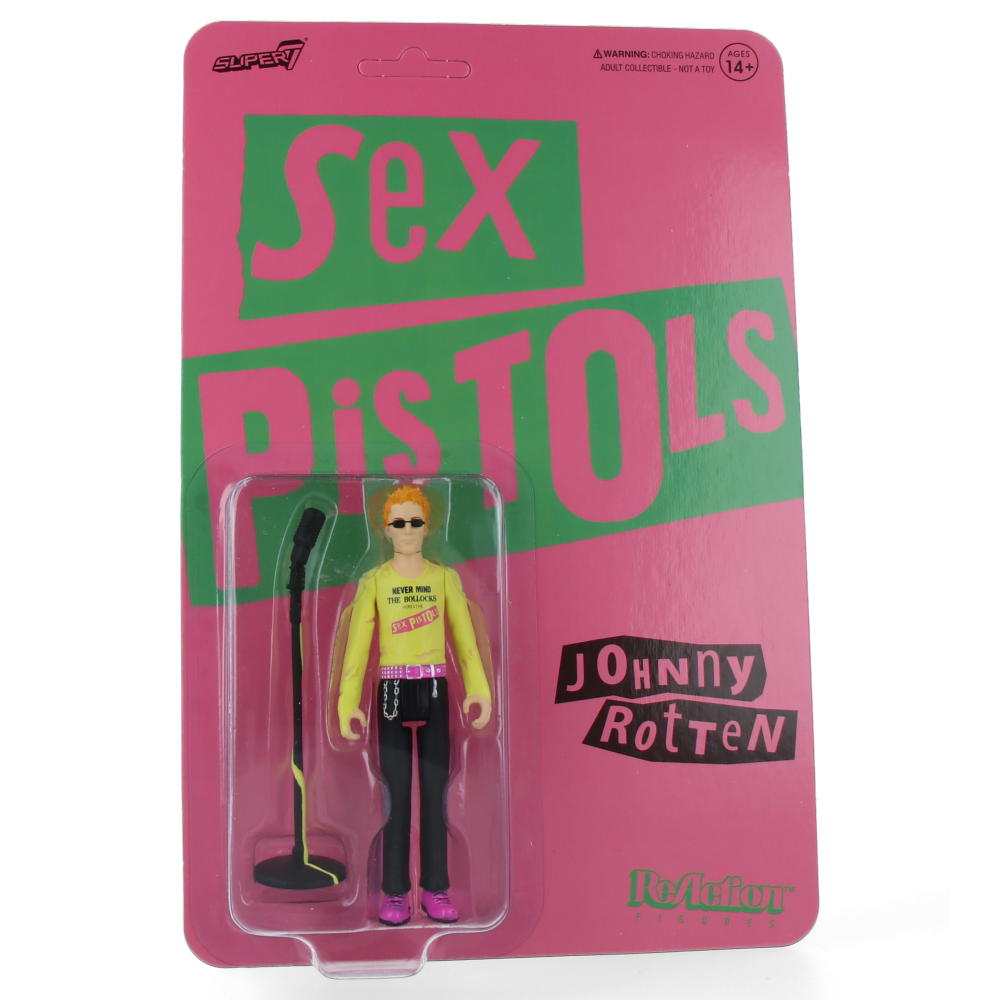 Sex Pistols Johnny Rotten Never Mind The Bollocks Reaction Figures