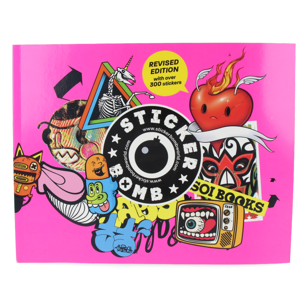 Stickerbomb (New Ed) - Livre, stickers, autocollants