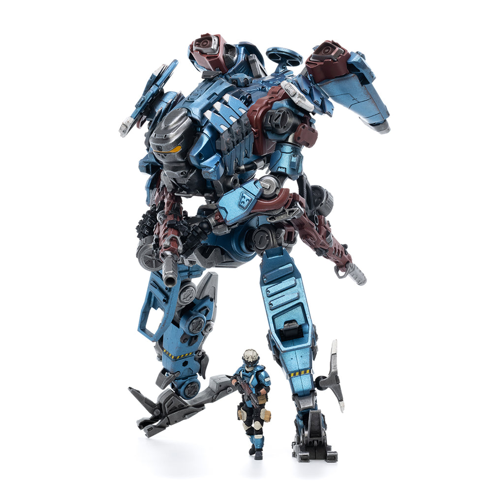 Purge 01 Combination Warfare Mecha (Blue) - Figurine Articulée, JoyToy