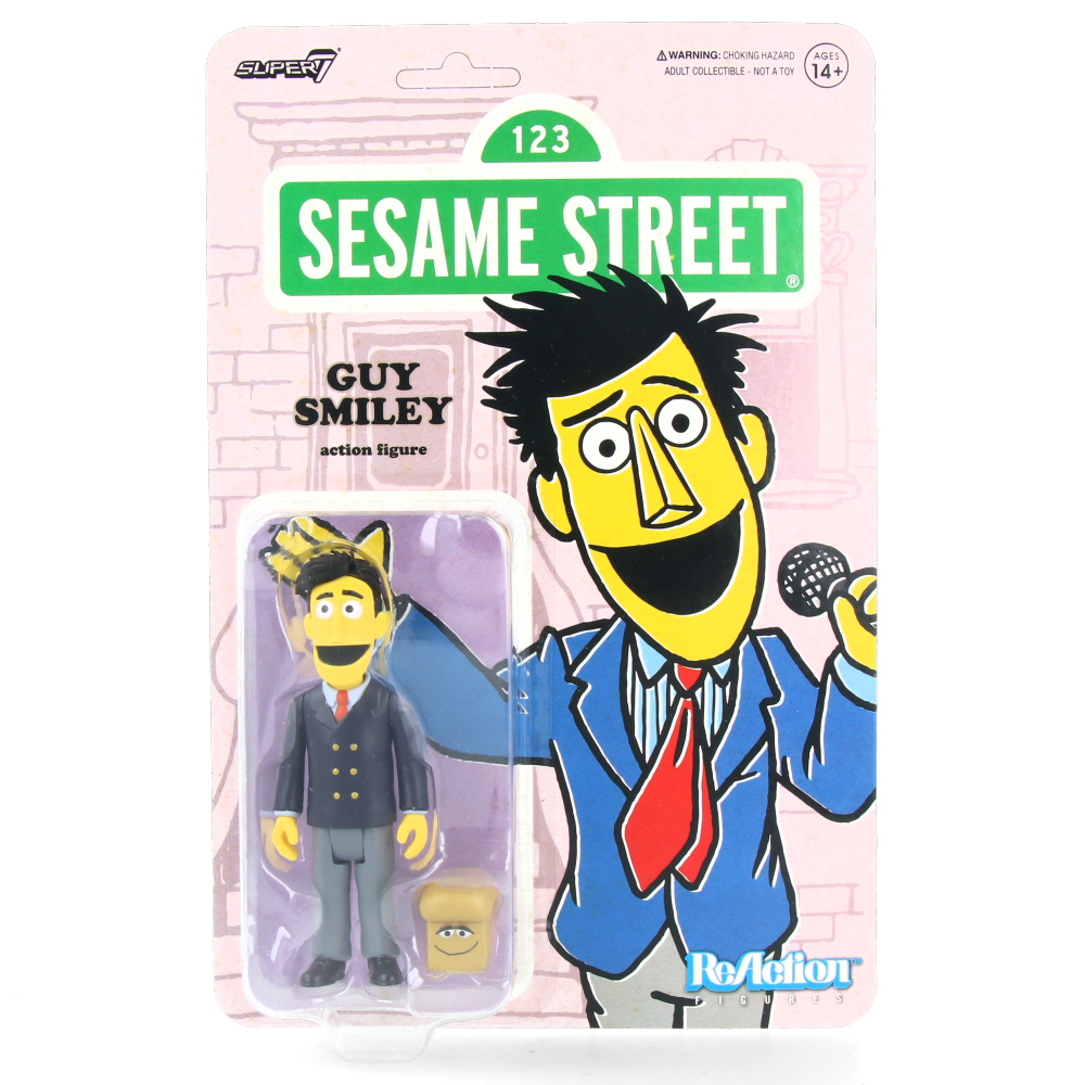 Sesame Street ReAction Figures Wave 2 - Guy Smiley - Super7