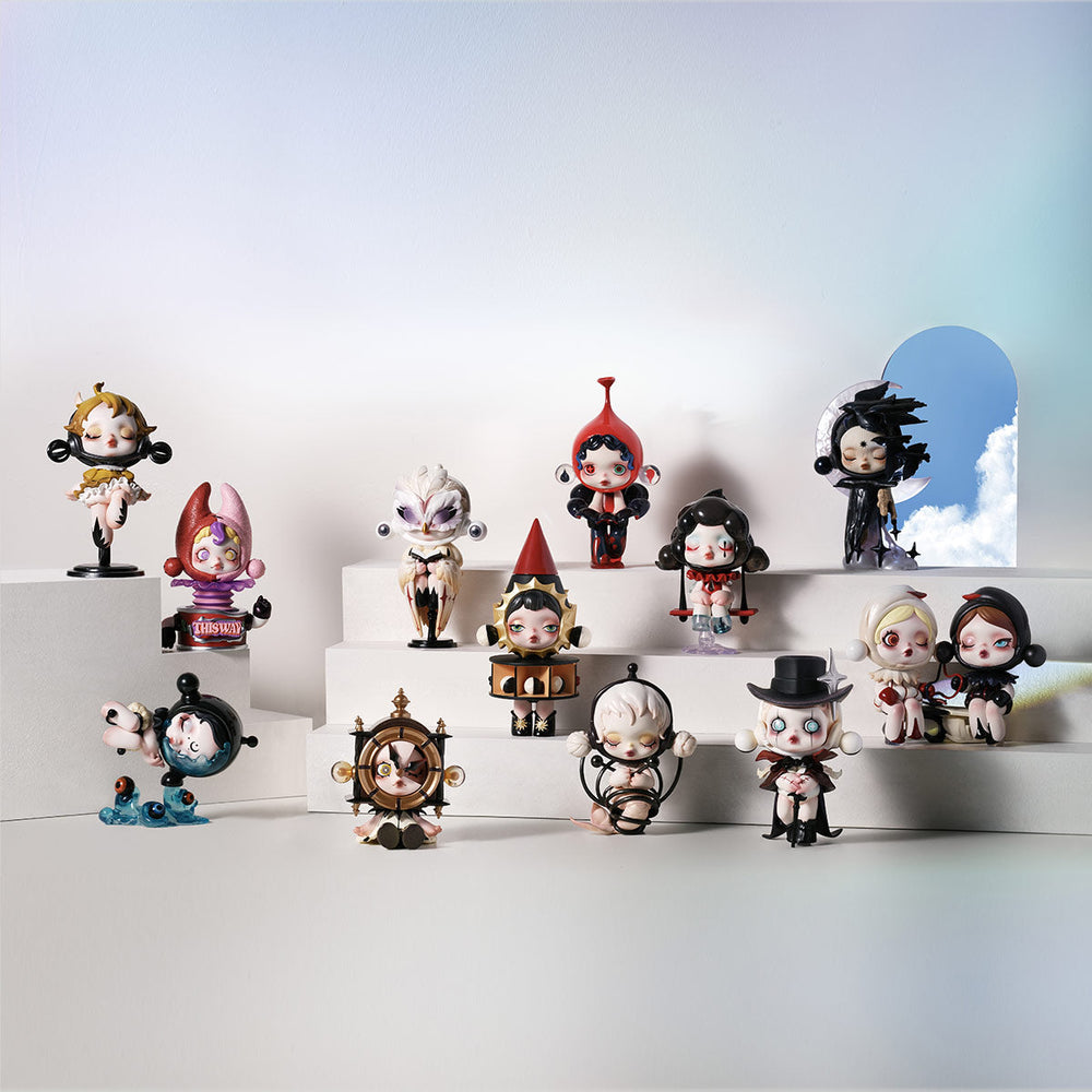 Skullpanda - Colección de miniaturas, Blind Box, Popmart, Art Toys