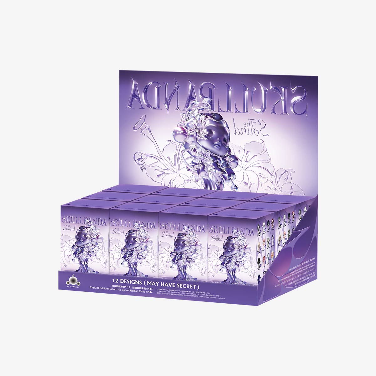 Skullpanda - The Sound Series Figures - Display (12 pcs) - Popmart