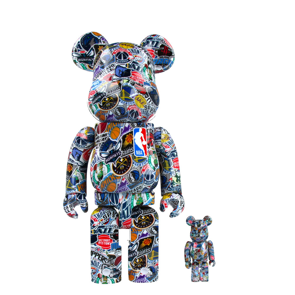 400% + 100% Bearbrick NBA - Medicom Toy Figurine - Basketball