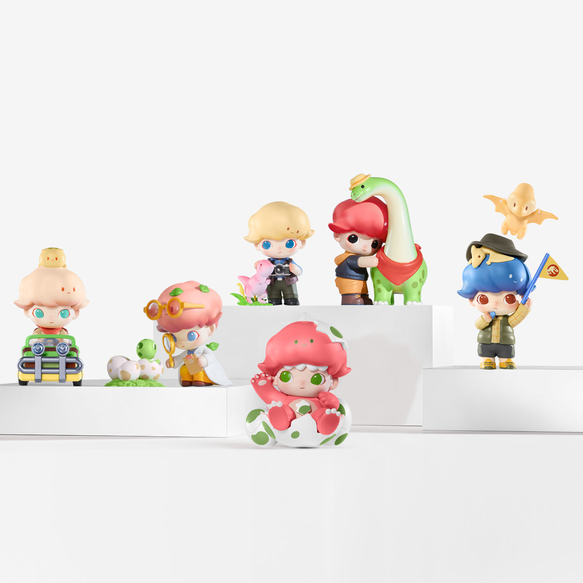 Dimoo Jurassic World Series Figures - Dinosaurs figurines, Popmart