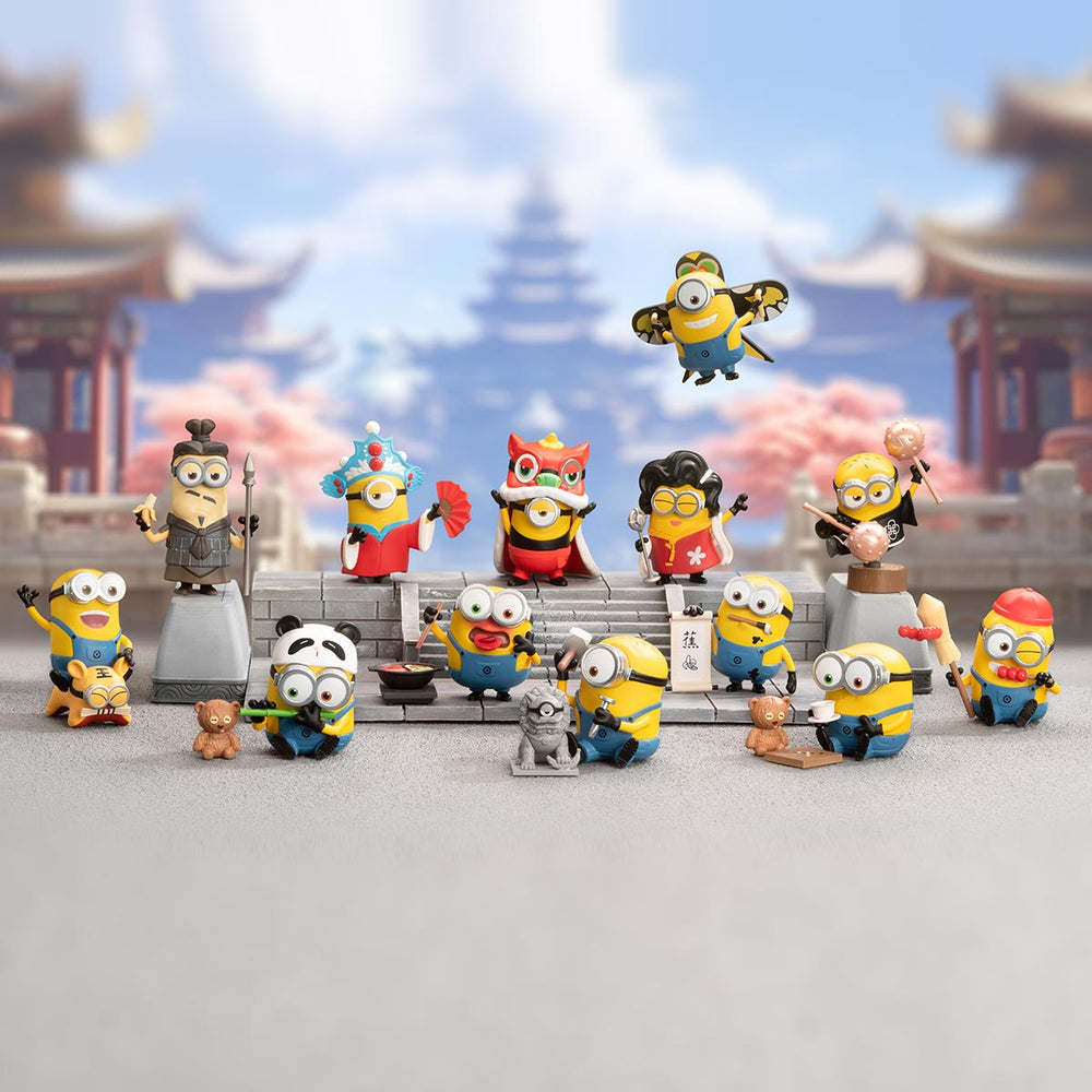 Minions Travelogues of China Series Figures - figurine Minion, popmart