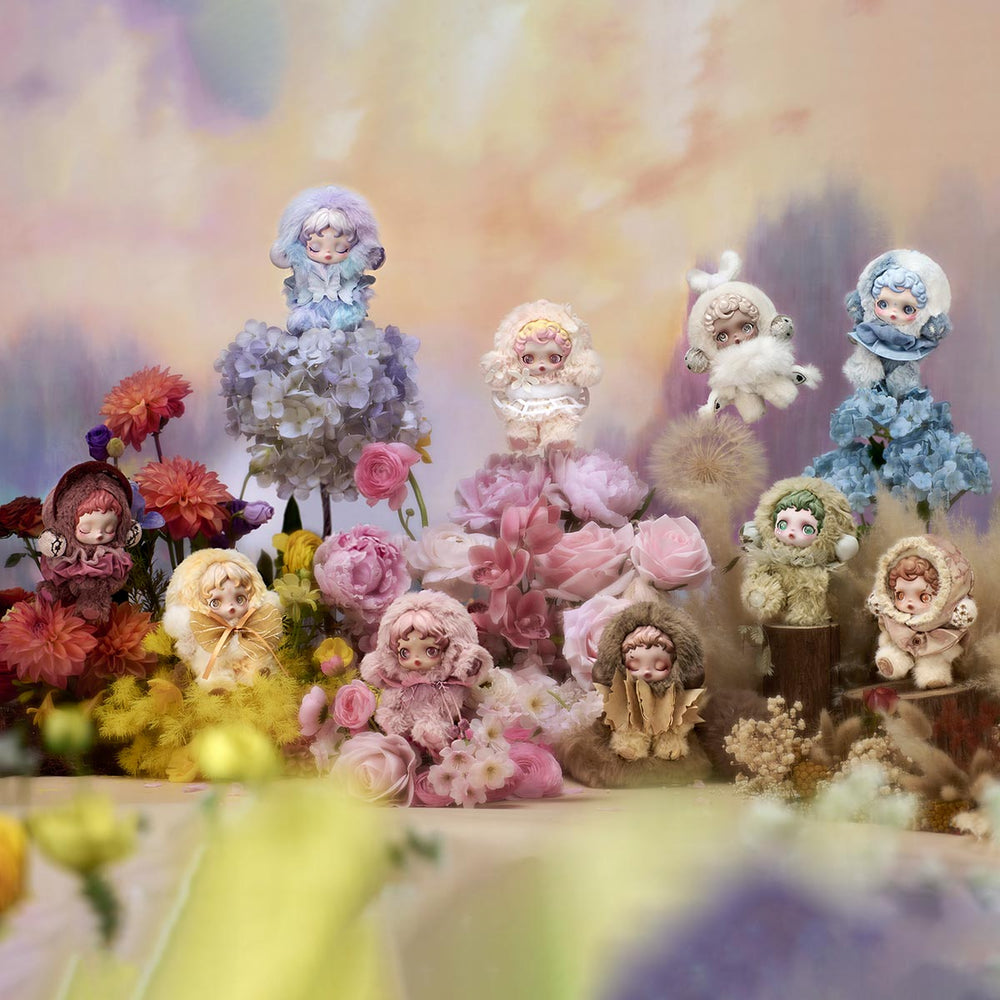 Skullpanda - Colección de miniaturas, Blind Box, Popmart, Art Toys