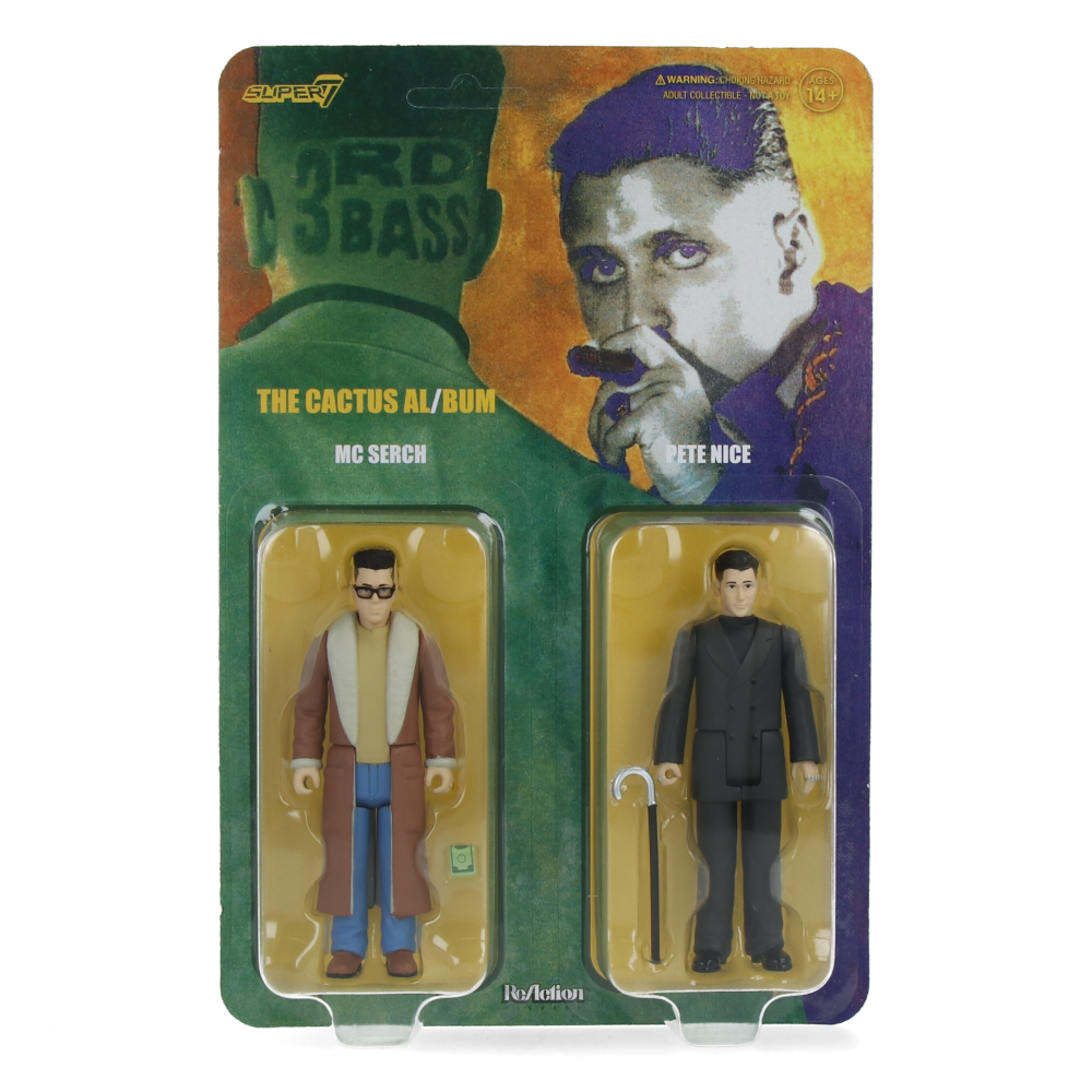 3rd Bass (2pack) - ReAction Figures - Super7 - Music