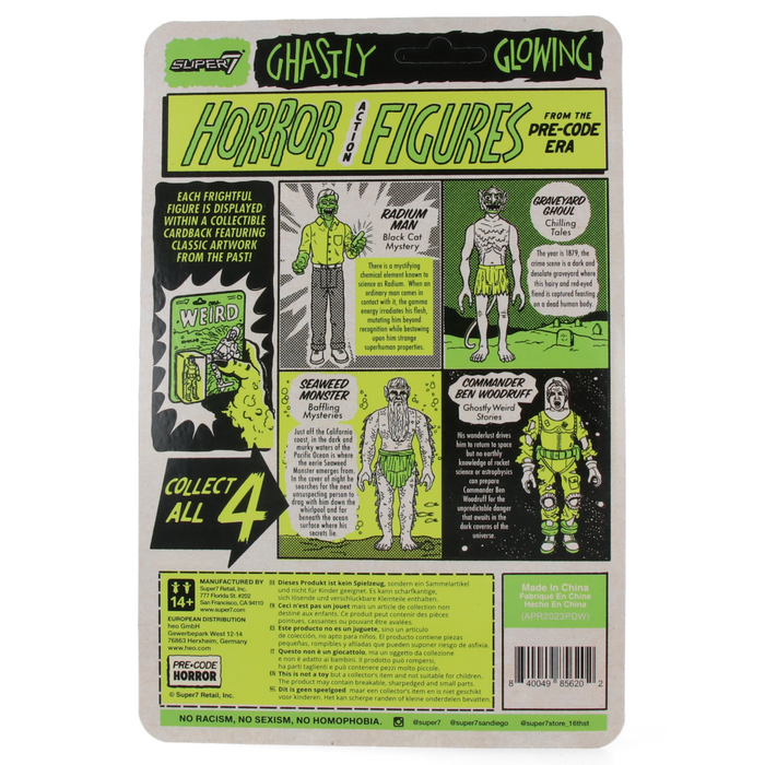Black Cat Mystery - Radium Man (Glow) - ReAction Figures - Super7