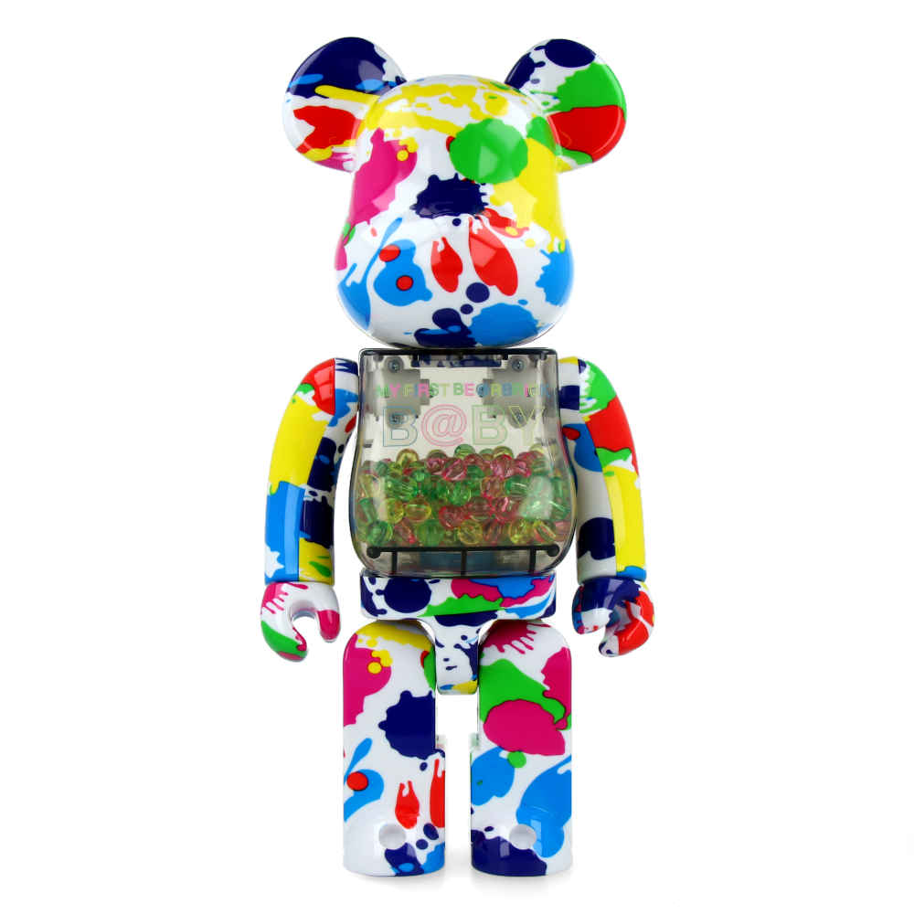 400% Bearbrick My First Baby Color Splash - Figurine Medicom Toy