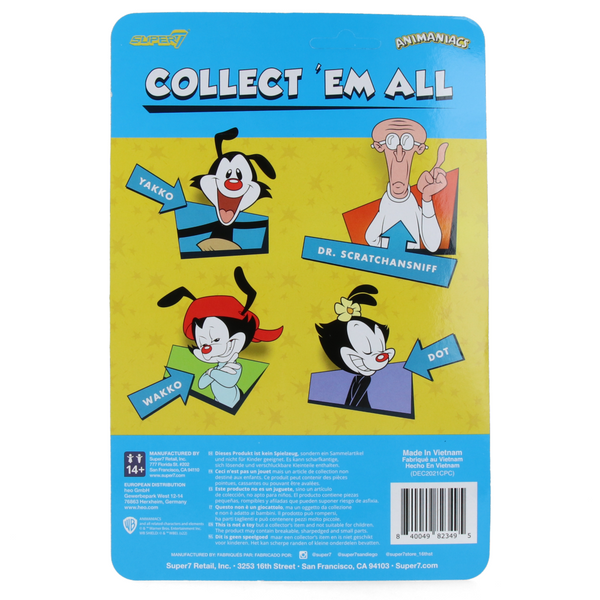 Dr. Scratchansniff - Animaniacs Wave 1 - ReAction Figures - Super7
