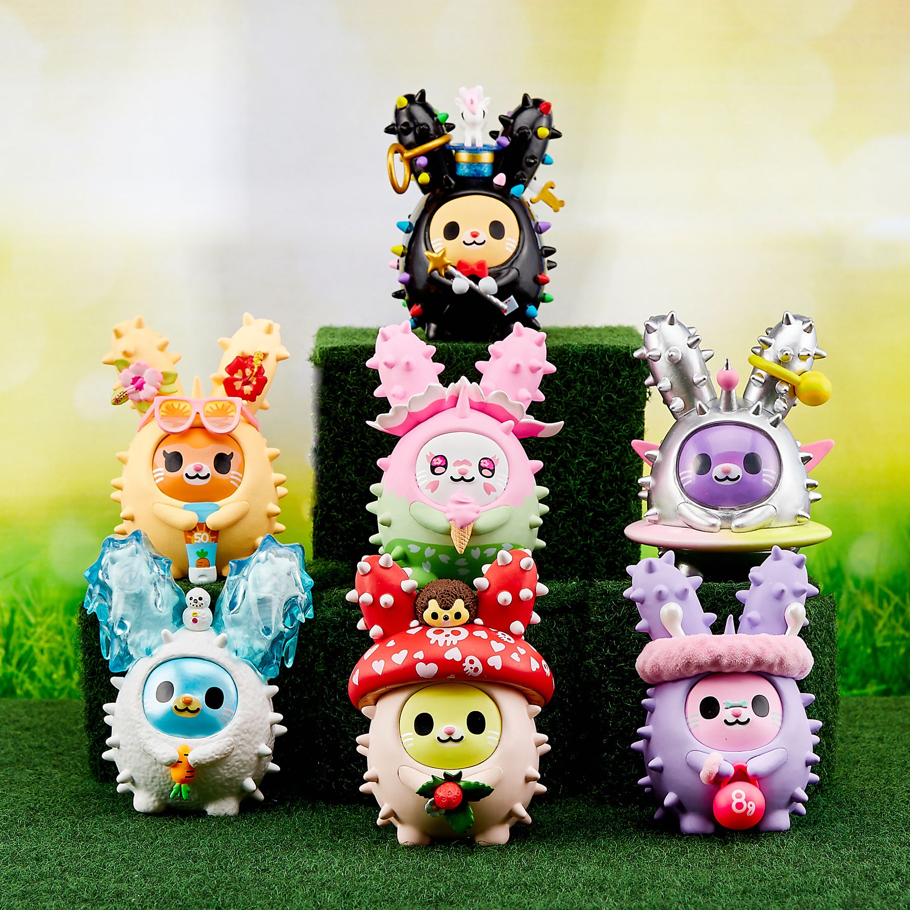 Cactus Bunnies Blind Box Series 2 - Tokidoki - Mini-figurines