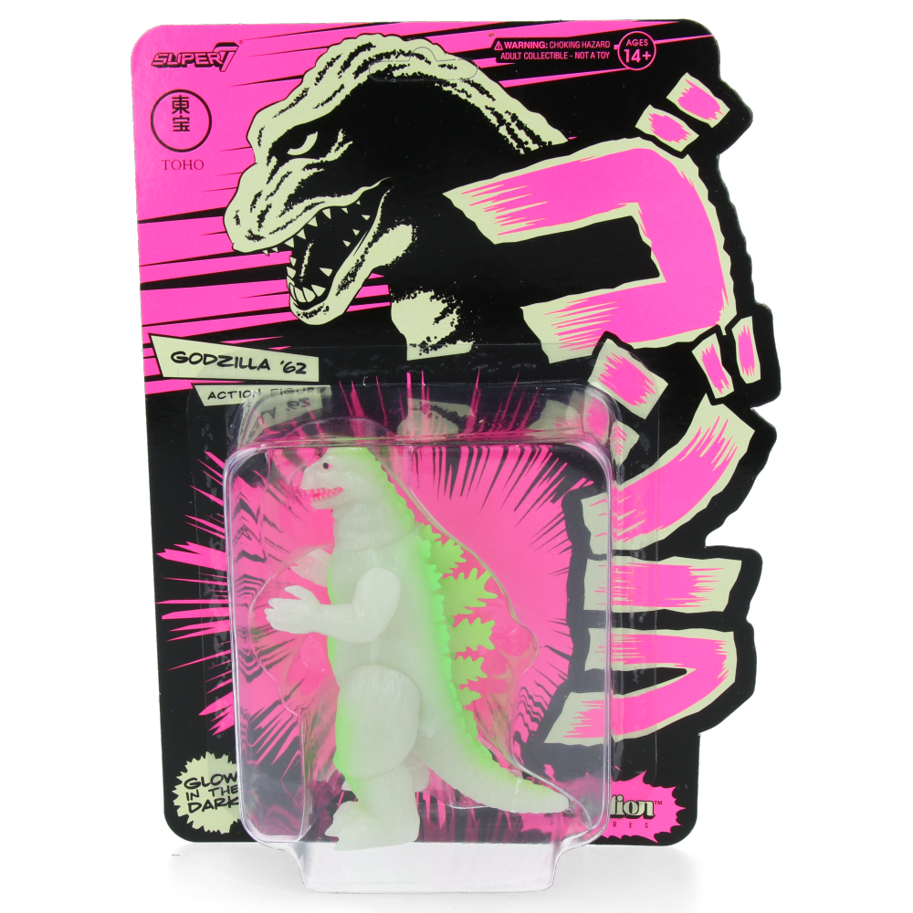 Toho ReAction Figures Wave 4 - Godzilla '62 Glow - Godzilla figures