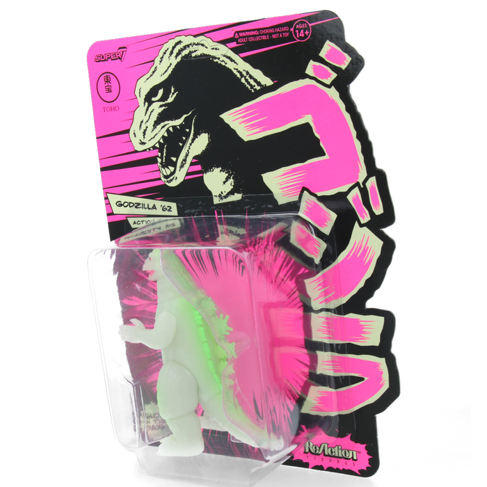 Toho ReAction Figures Wave 4 - Godzilla '62 Glow - Godzilla figures