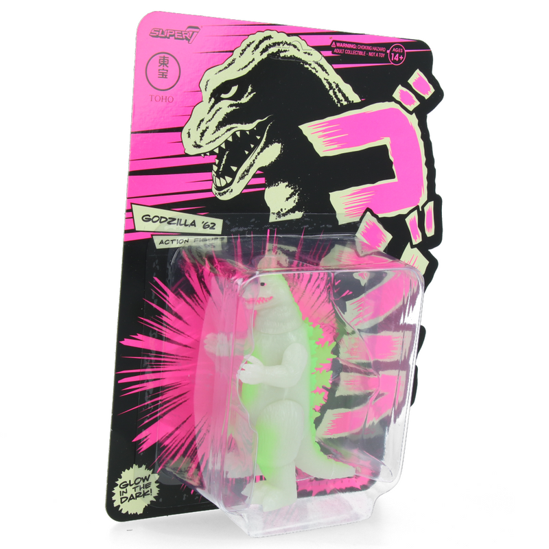 Toho ReAction Figures Wave 4 - Godzilla '62 Glow - Godzilla figures