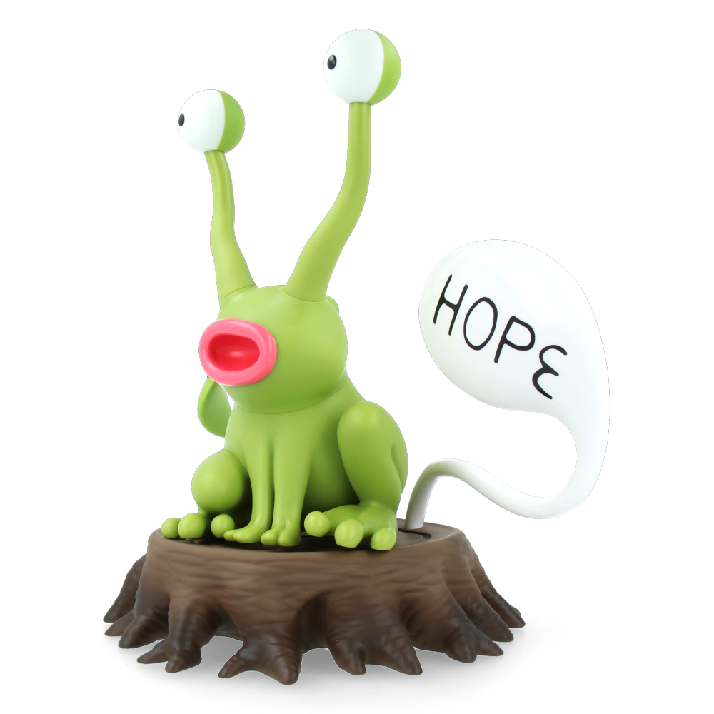 Jeremiah the Innocent Frog Vinyl Sculpture – Hope – Edition. - Clutter