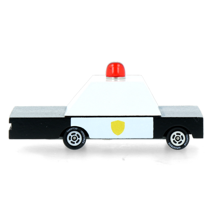Candylab - Candycars - Police Car - Miniature Wooden Car