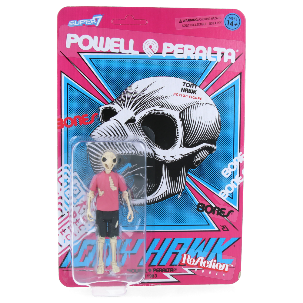 Powell-Peralta ReAction Figures Wave 2 - Tony Hawk - Figurine Super7