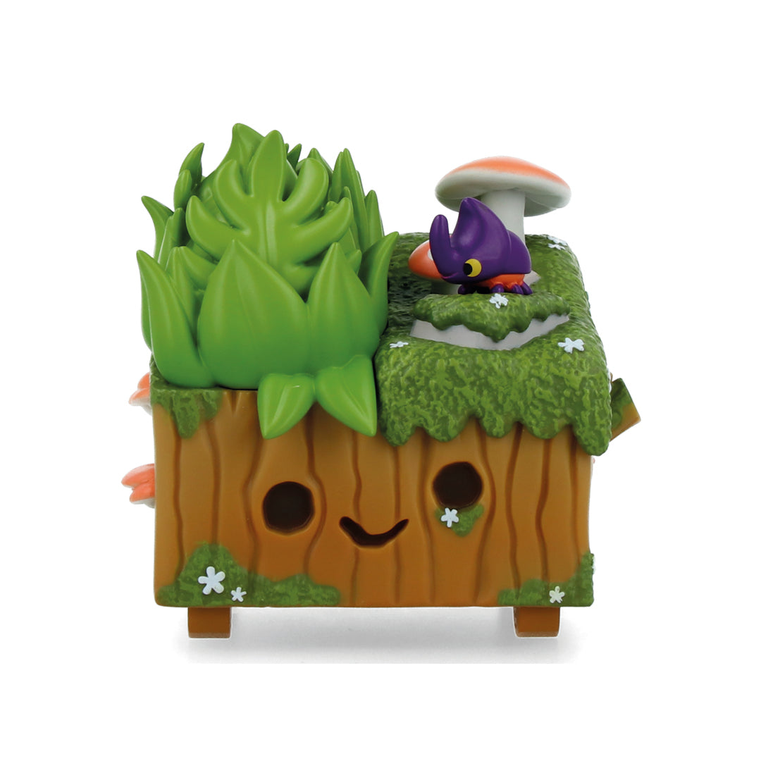 Dumpster Stump Vinyl Figure- 100% Soft - Dumpster Fire