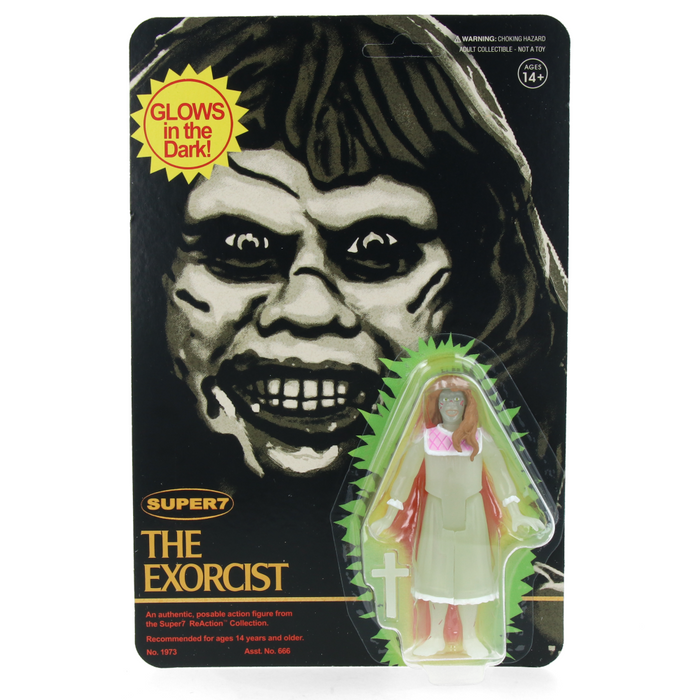 The Exorcist ReAction Figures - Regan (Monster Glow) - Super7