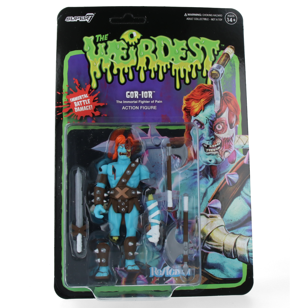 The Weirdest ReAction Figures Wave 03 - Gor-ior (Indigo To Hell)