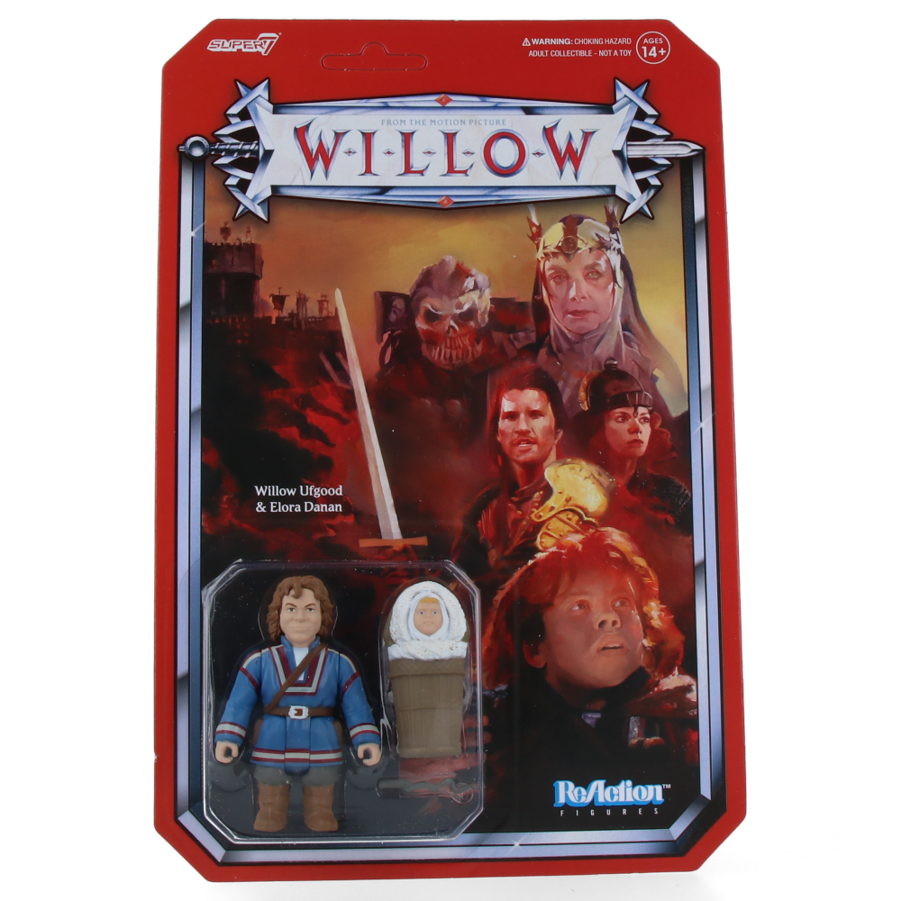 Willow - Willow Ufgood with Elora Danan- ReAction Figures - Film