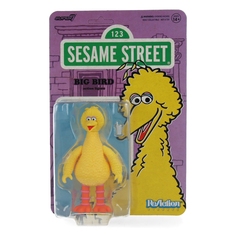 Sesame Street ReAction Figures Wave 3 - Sherlock Hemlock - Super7