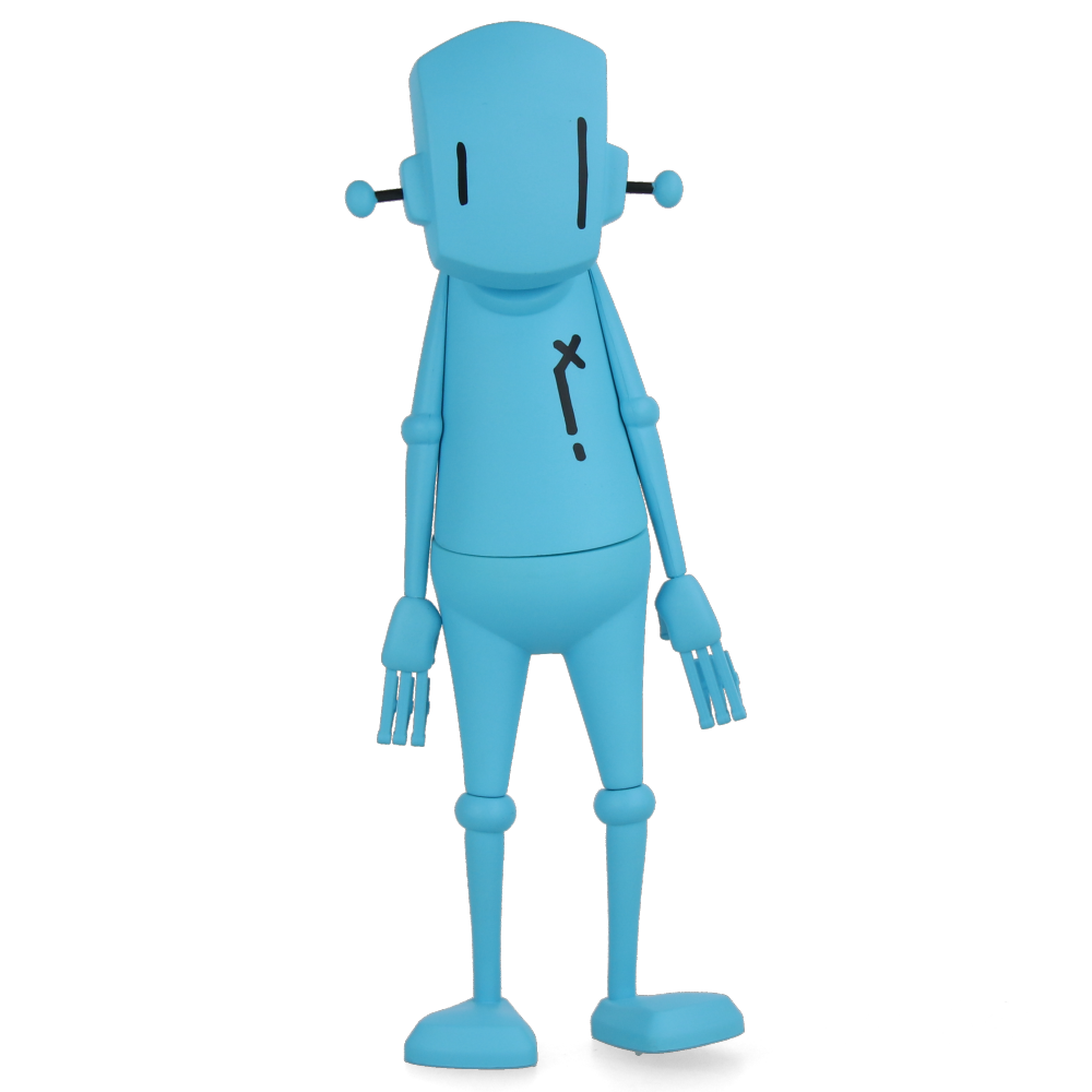 Robots will kill - home is where the heart is - robot figurine