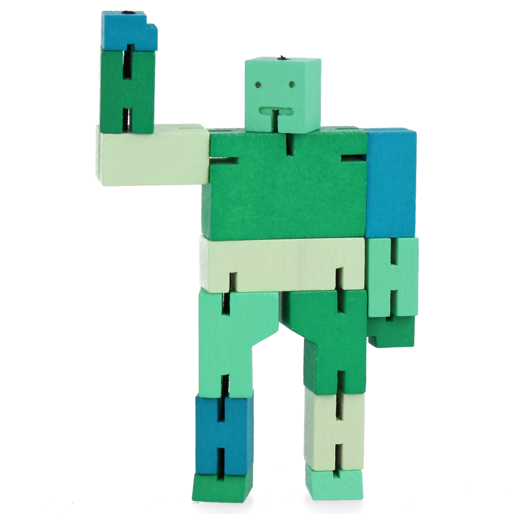 Cubebot - Micro - Green Multi - Areaware