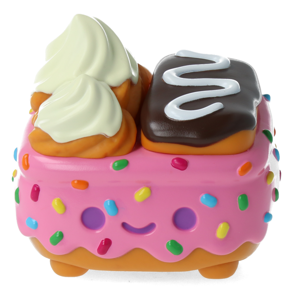 Dumpster Fire - Donut Pink Vinyl Figure - 100% Soft