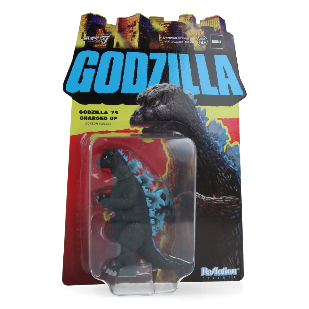 Godzilla 1974 (Charged Up) - Toho ReAction Figures Wave 6 - Super7