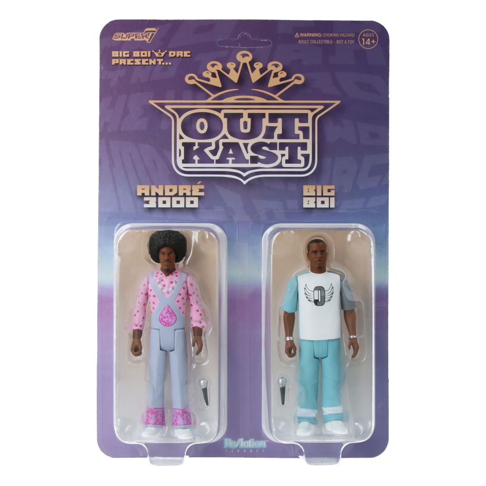 OutKast (Big Boi and Dr Present) - ReAction Figures wave 3 - Super7