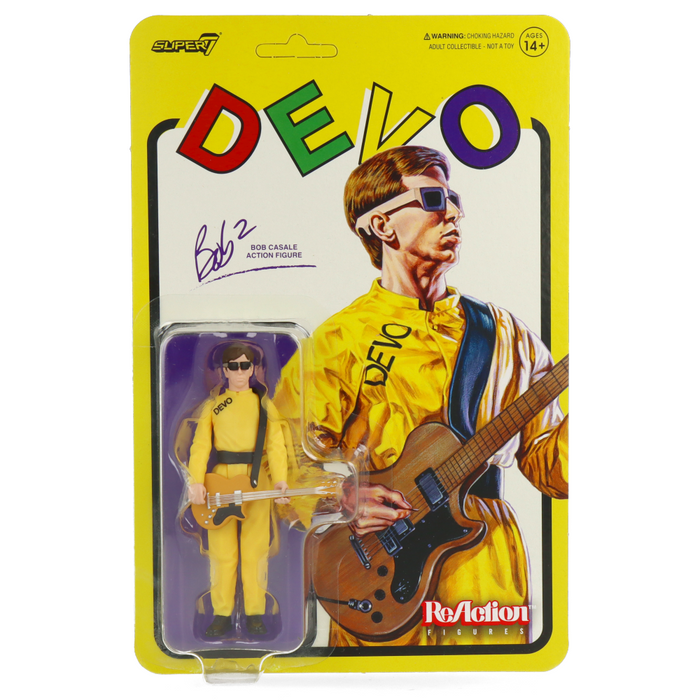 DEVO Reaction Figure Wave 2 - Satisfaction Bob Casale - Guitare