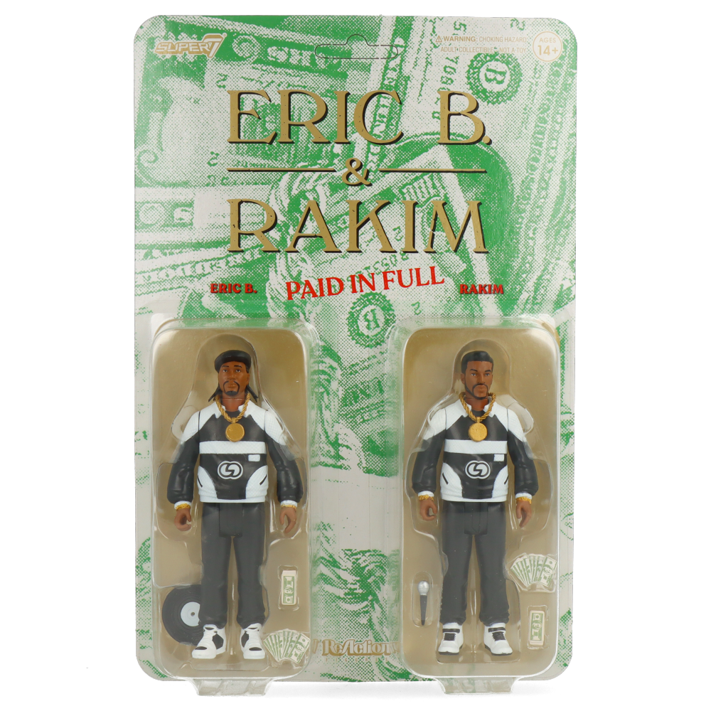 Eric B & Rakim - Paid in Full 2 Pack - ReAction Figures