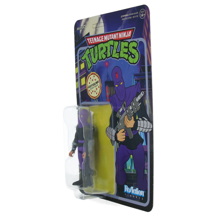 ReAction Figures Wave 08 - Foot Soldier (Cartoon) - TMNT - Super7