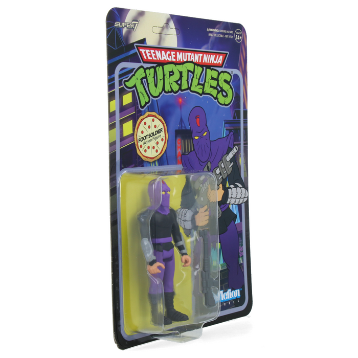 ReAction Figures Wave 08 - Foot Soldier (Cartoon) - TMNT - Super7