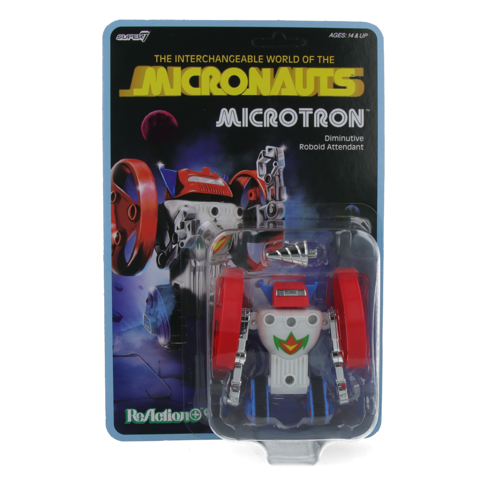 Microtron - Micronauts ReAction+ Wave 2 - Super7 Figure, Marvel