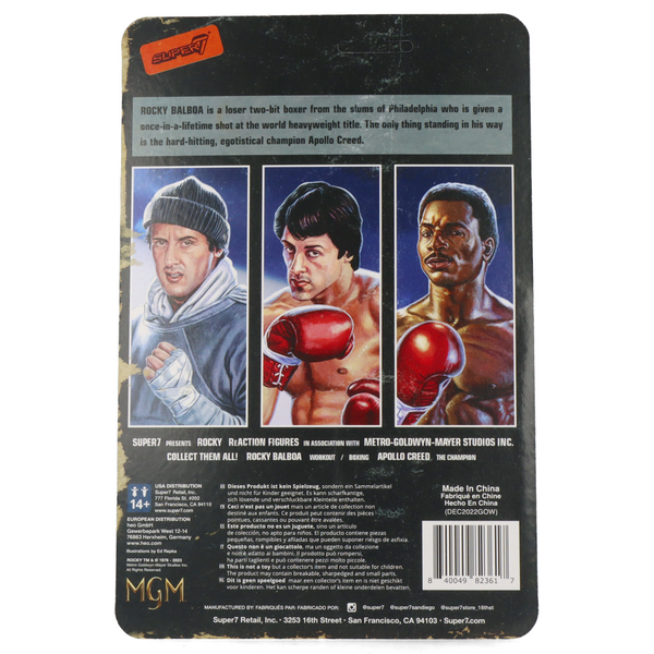 Rocky I - Apollo Creed Boxing - ReAction Figures