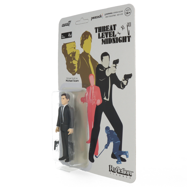 Threat Level Midnight (The Office) - Michael Scarn - ReAction Figures