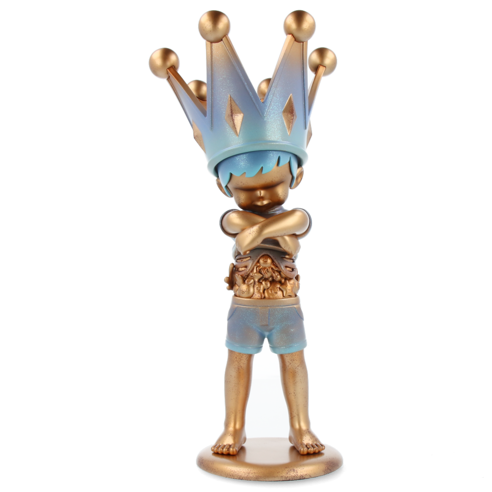 The Boy-Cosmos-Blue Sky - figurine WeArtDoing, résine, édition limitée