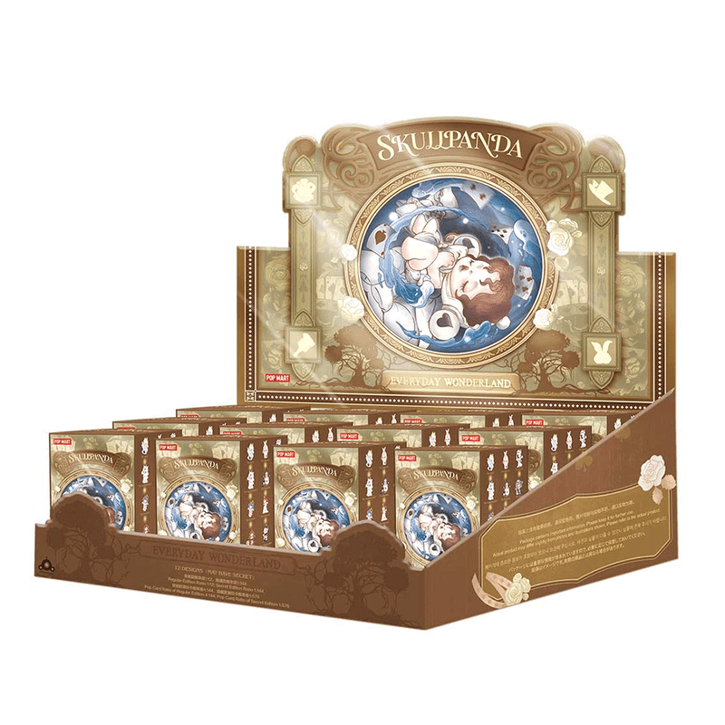 Skullpanda - Collections de figurines, Blind Box, Popmart, Art Toys
