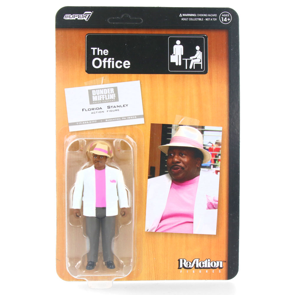 Stanley Hudson (Florida) - The Office ReAction Figures Wave 2 - Super7
