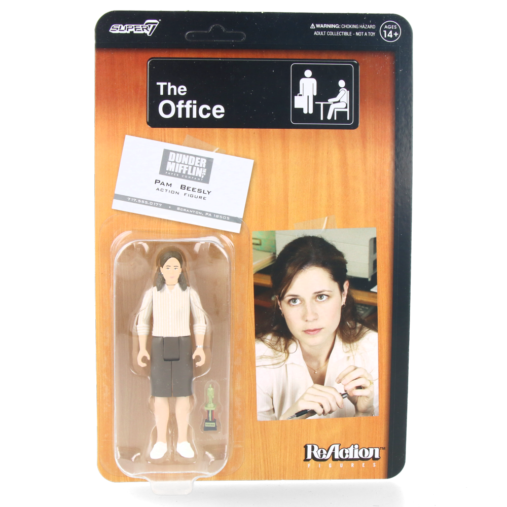 Pam Beesly (Dundie) - The Office ReAction Figures Wave 2 - Super7