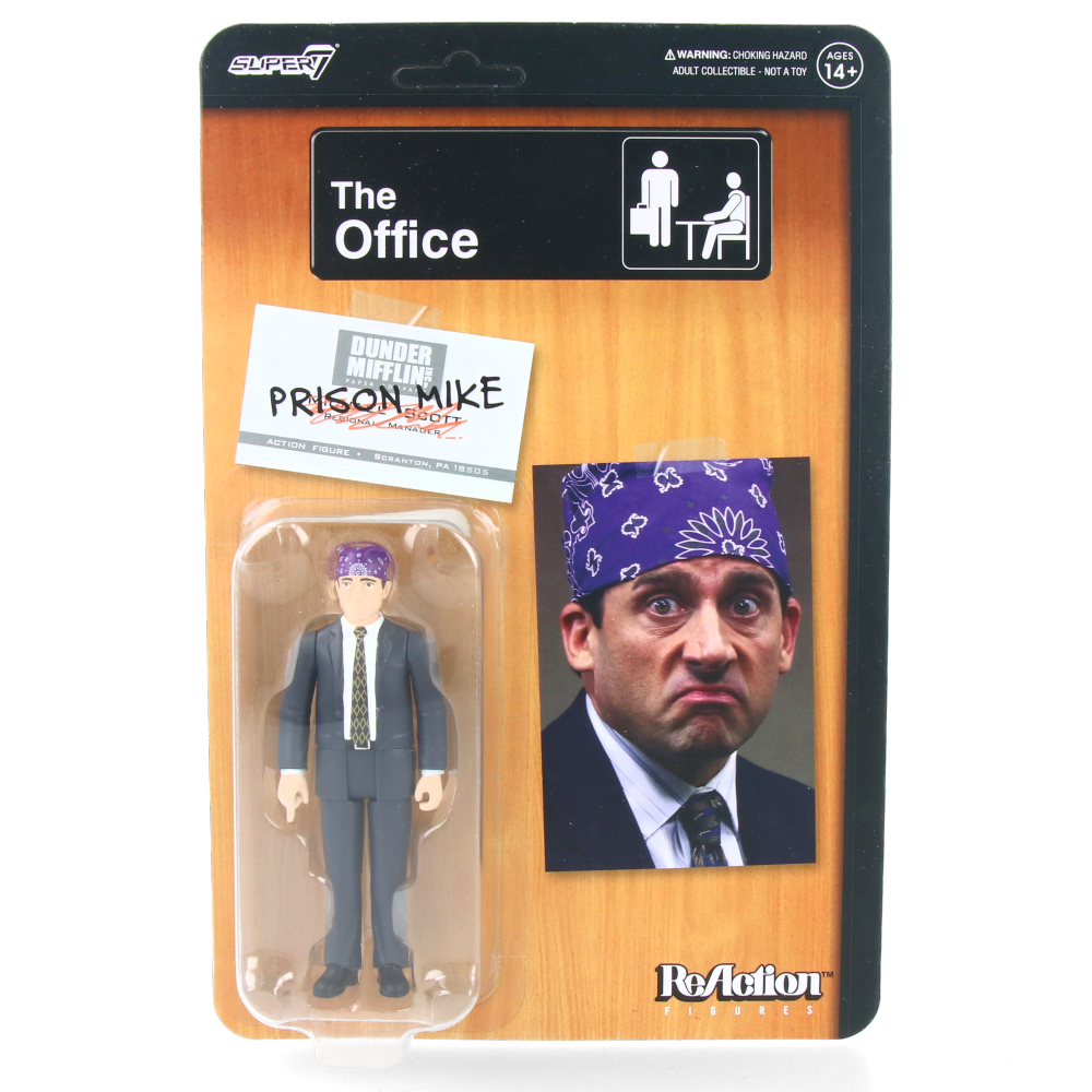 Michael Scott (Prison Mike) - The Office ReAction Figures - Super7