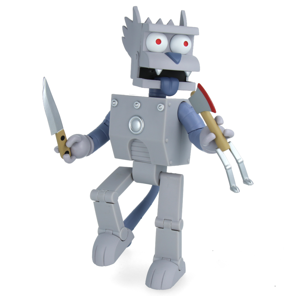 Figurine Ultimate - Robot Scratchy (The Simpson) - Super7
