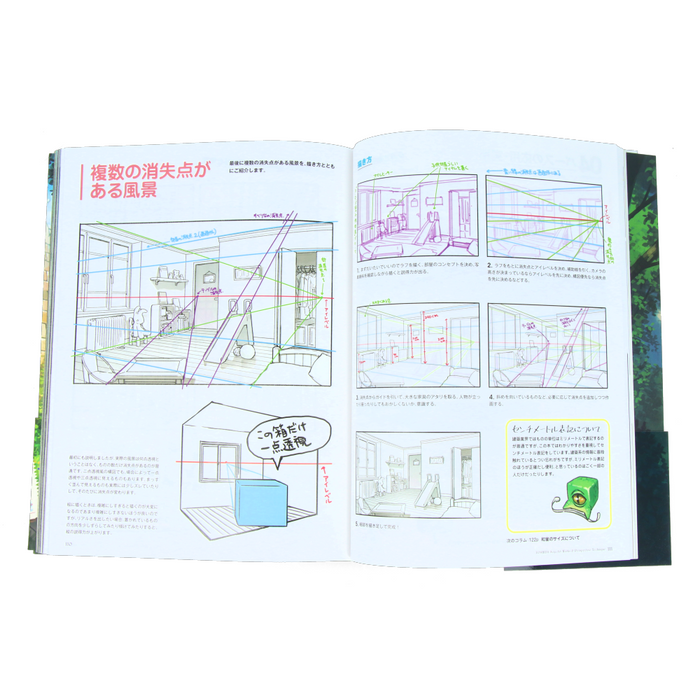 Yoshida Seji Art Works and Perspective Technique - Japanese Book