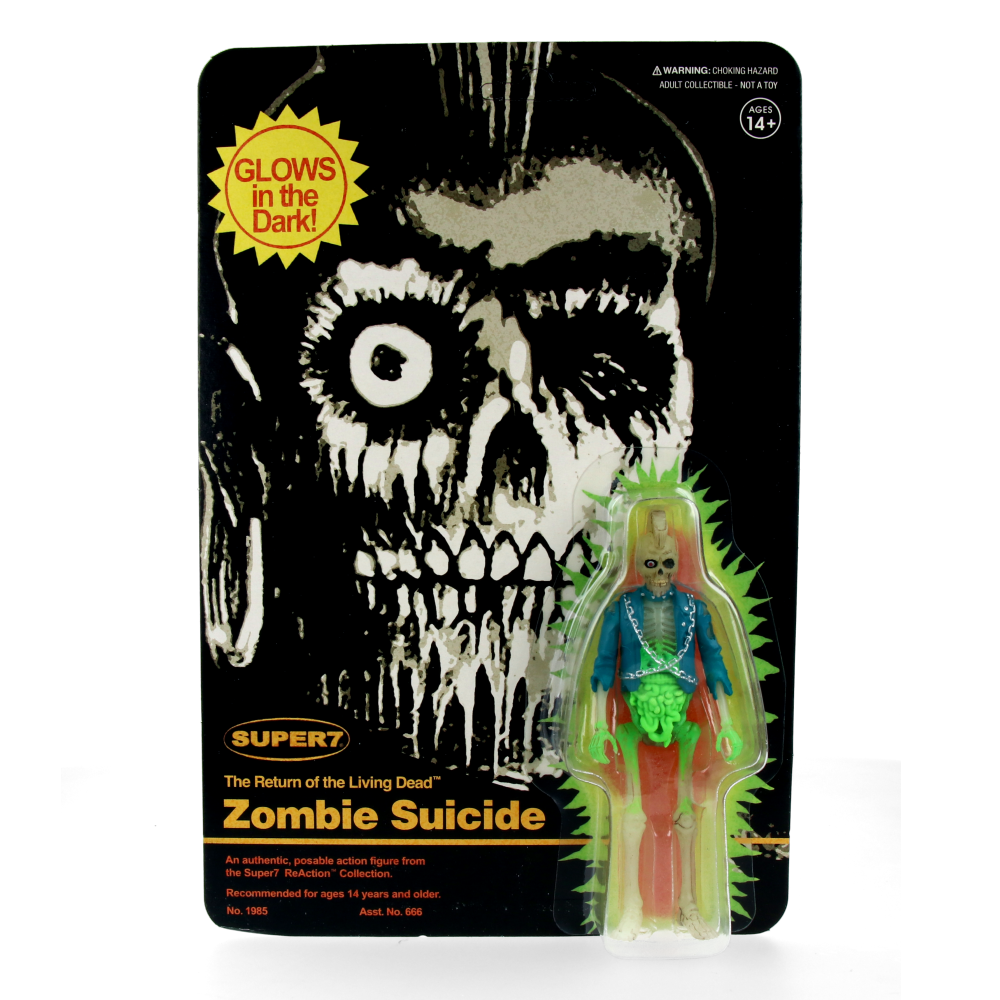 Return Of The Living Dead Reaction Figures - Zombie Suicide