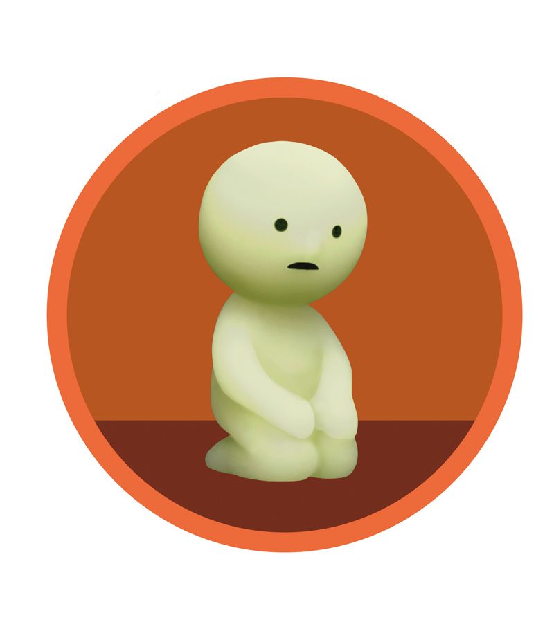 Boîte de 6 personnages différents dans la collection Smiski – Artoyz