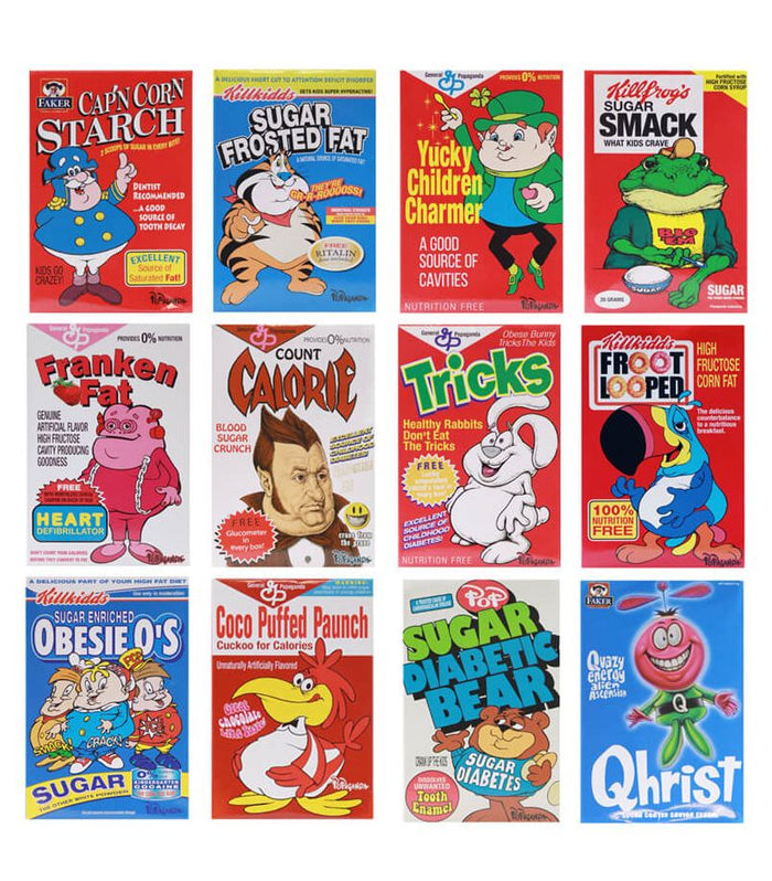 Cereal Killers Full Set - Ron English